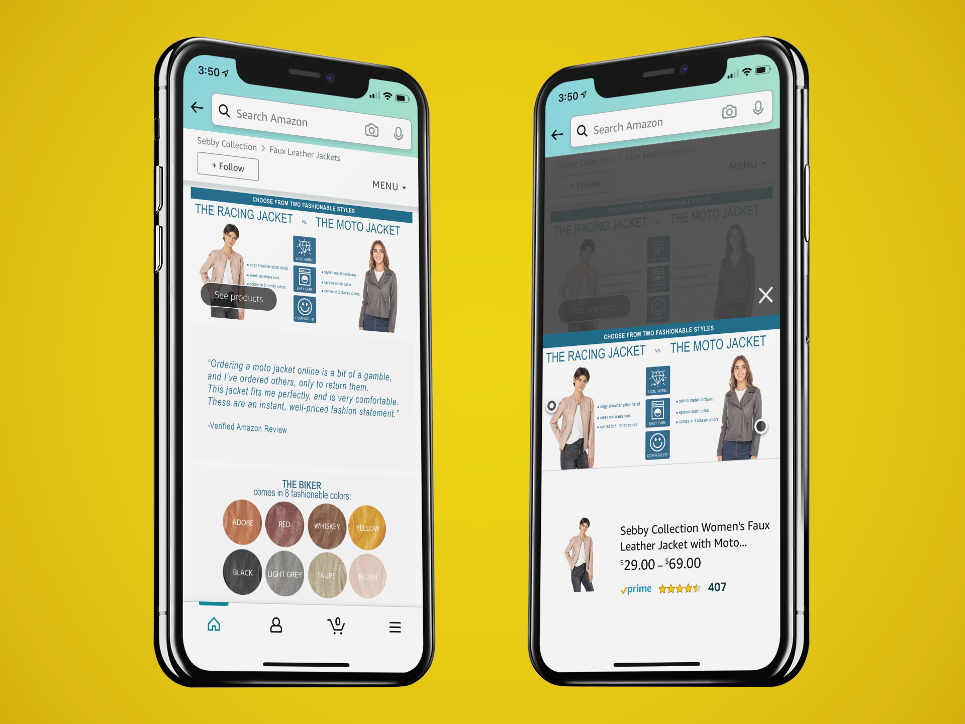 Amazon Store Design for Apparel Manufacturer – ERB
